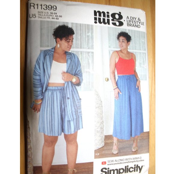 Simplicity | Other | Uncut Simplicity R13998558 Pattern Mimig Crop ...